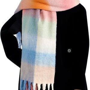 Accessories | Multicolor Plaid Womens Scarf | Poshmark